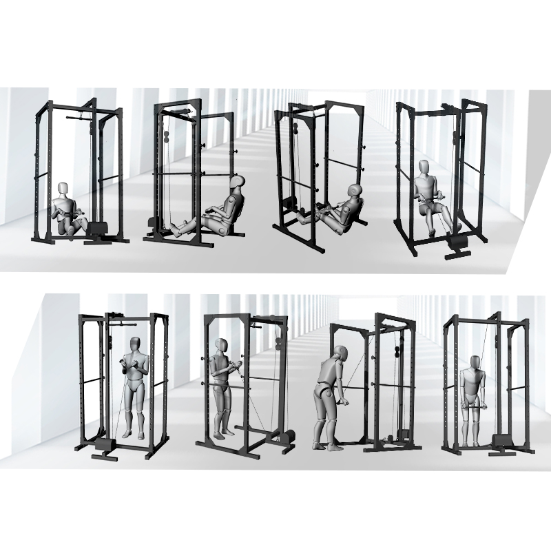 Strength Power Rack Home Gym ProCircle Technology